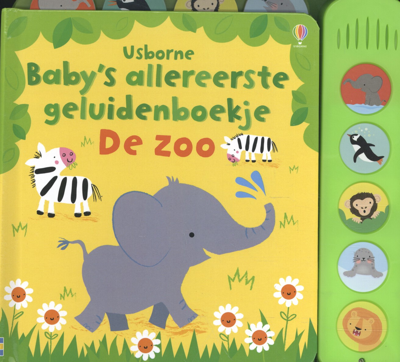 Baby's allereerste geluidenboekje - De zoo - Kinderboeken.nl