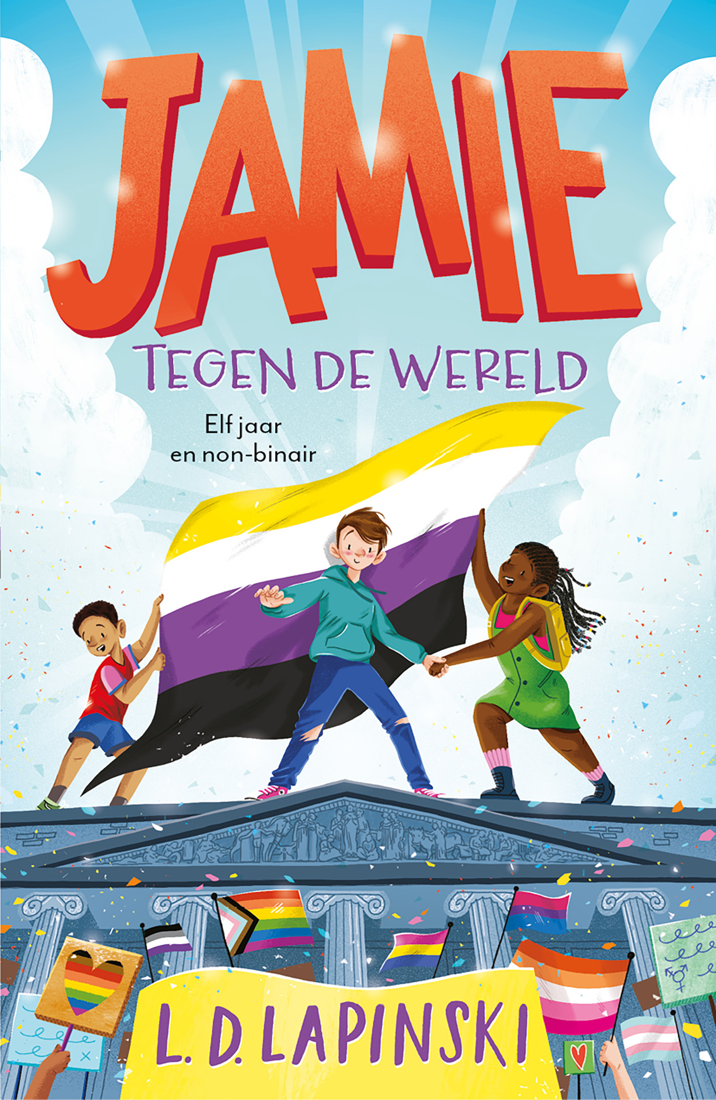 Jamie tegen de wereld - L.D. Lapinski - Kinderboeken.nl