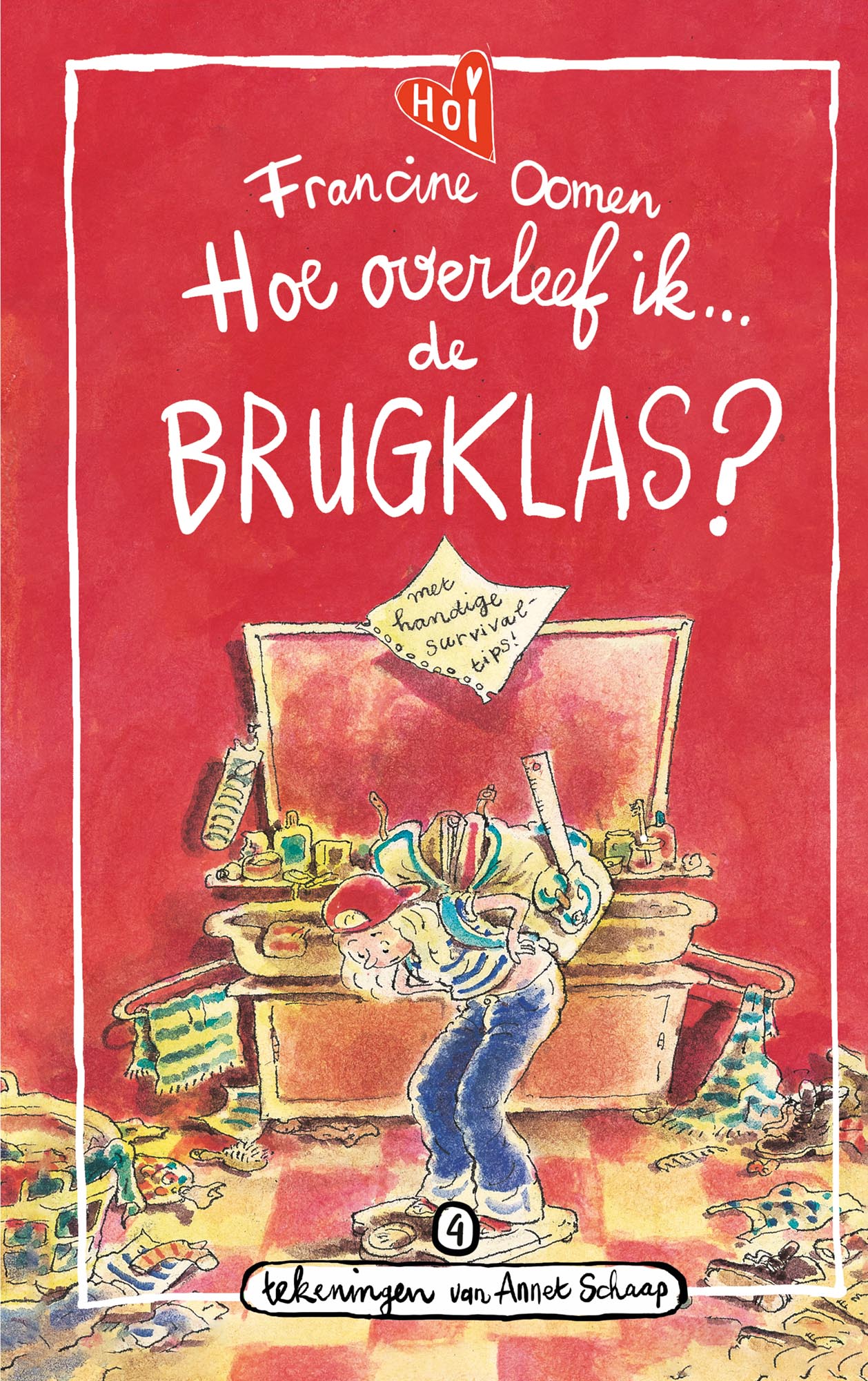 Hoe overleef ik de brugklas? - Francine Oomen - Kinderboeken.nl