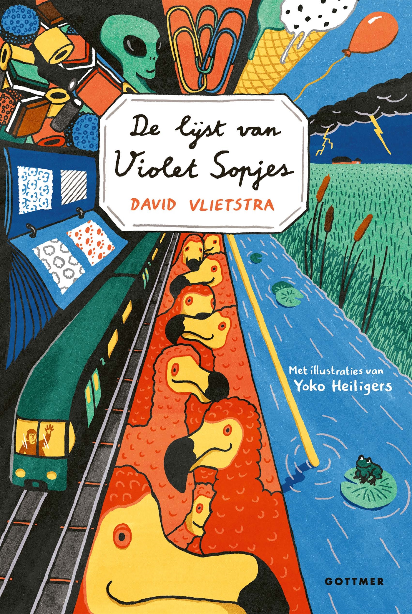 De lijst van Violet Sopjes - David Vlietstra - Kinderboeken.nl