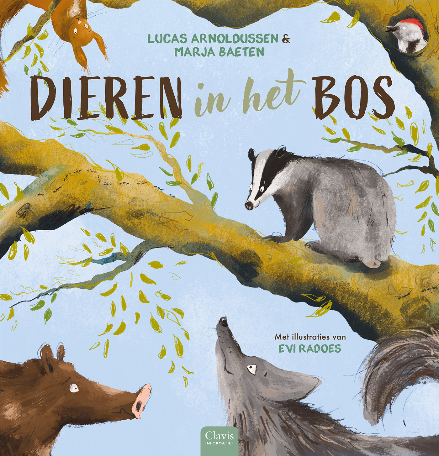 Dieren in het bos - Marja Baeten & Lucas Arnoldussen - Kinderboeken.nl